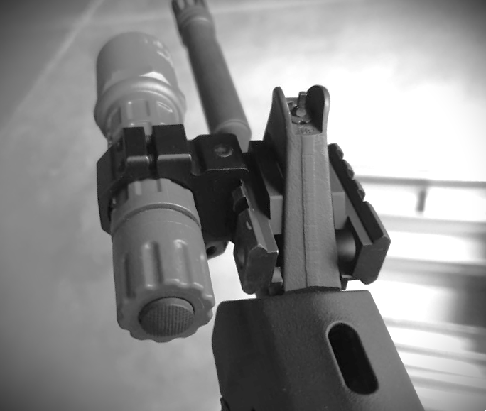 Retro Tactical FSB Light Mount for AR-15/M4/M16 - Midwest Industries