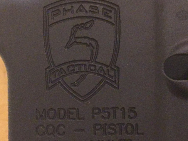 Phase 5 Pistol Lower Receiver, Complete | For Sale