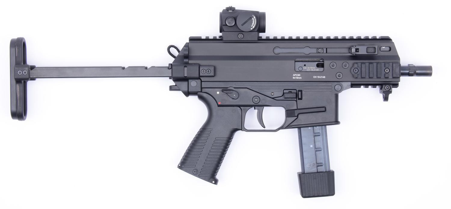B&T APC9K PRO Sub Gun 9mm Pistol - SCW - Charlie's Custom Clones