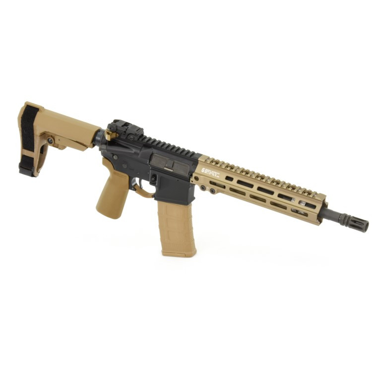 Geissele 11.5" Pistol Black n Tan 5.56mm custom