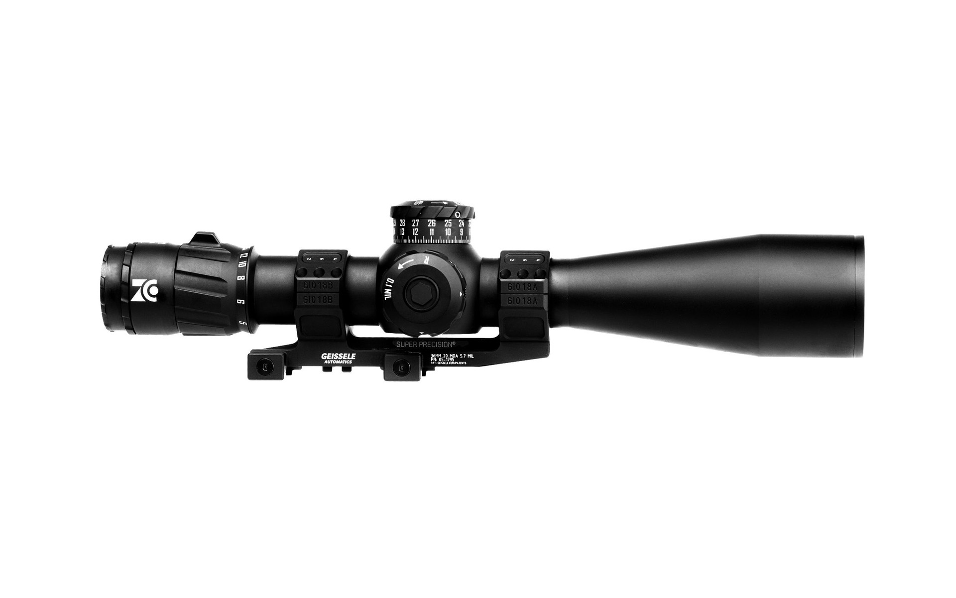 Geissele Super Precision 36mm Scope Mount for ZCO Optics 05-1795B