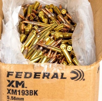 Federal American Eagle military grade BULK ammo XM193 55gr - 1,000 rnds ...