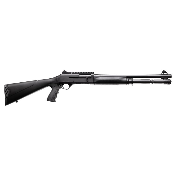 AKSA S4 Benelli Clone Tactical Shotgun with pistol grip - black 5+1 ...