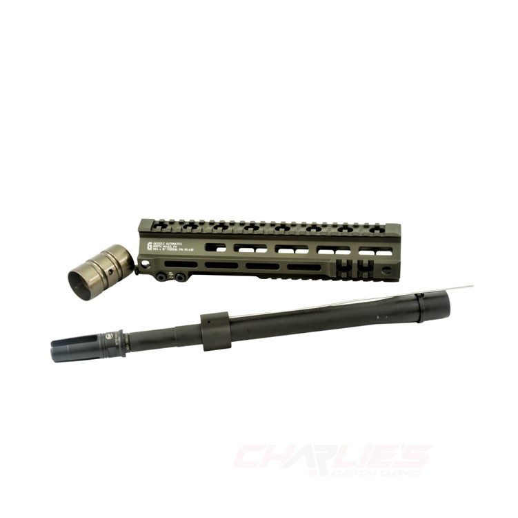 FBI HRT Geissele Mk4 Federal Rail and Barrel Kit - 11.5" Colt FBI Heavy ...