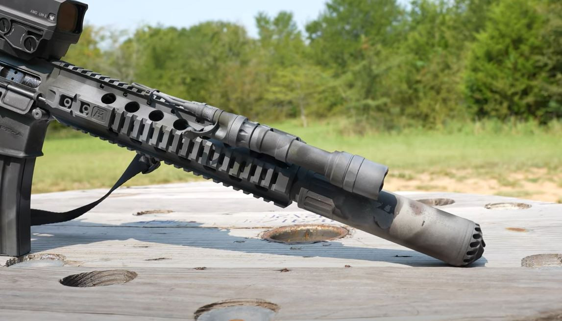 HUXWRK HX-QD 556 OSS Suppressor and Flash Hider Combo 2138H | For Sale