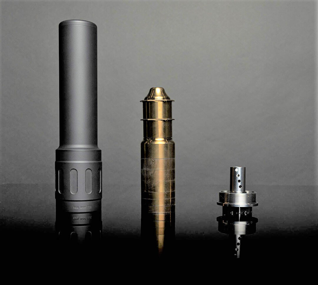 Resilient RS9 Suppressor - pistol caliber and sub-gun ready | For Sal