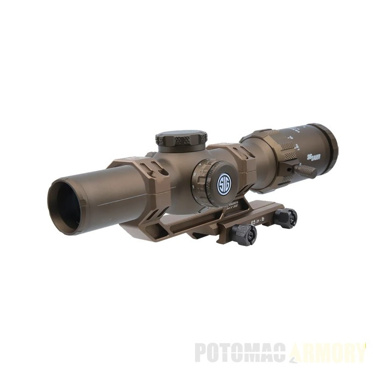 Sig Sauer Tango-MSR 1-10x LPVO scope mount combo