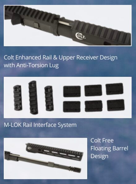 Colt M5 SCW 10.3" Semi-Auto SBR with ambi lower and M-LOK free float ...