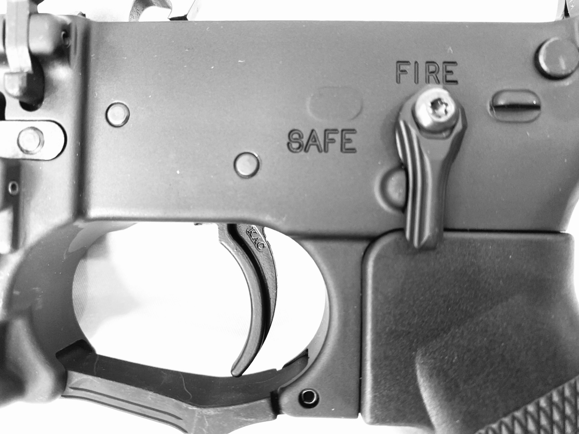 Knights Armament KAC SR-15 IWS Lower Receiver Assembly - SBR marked