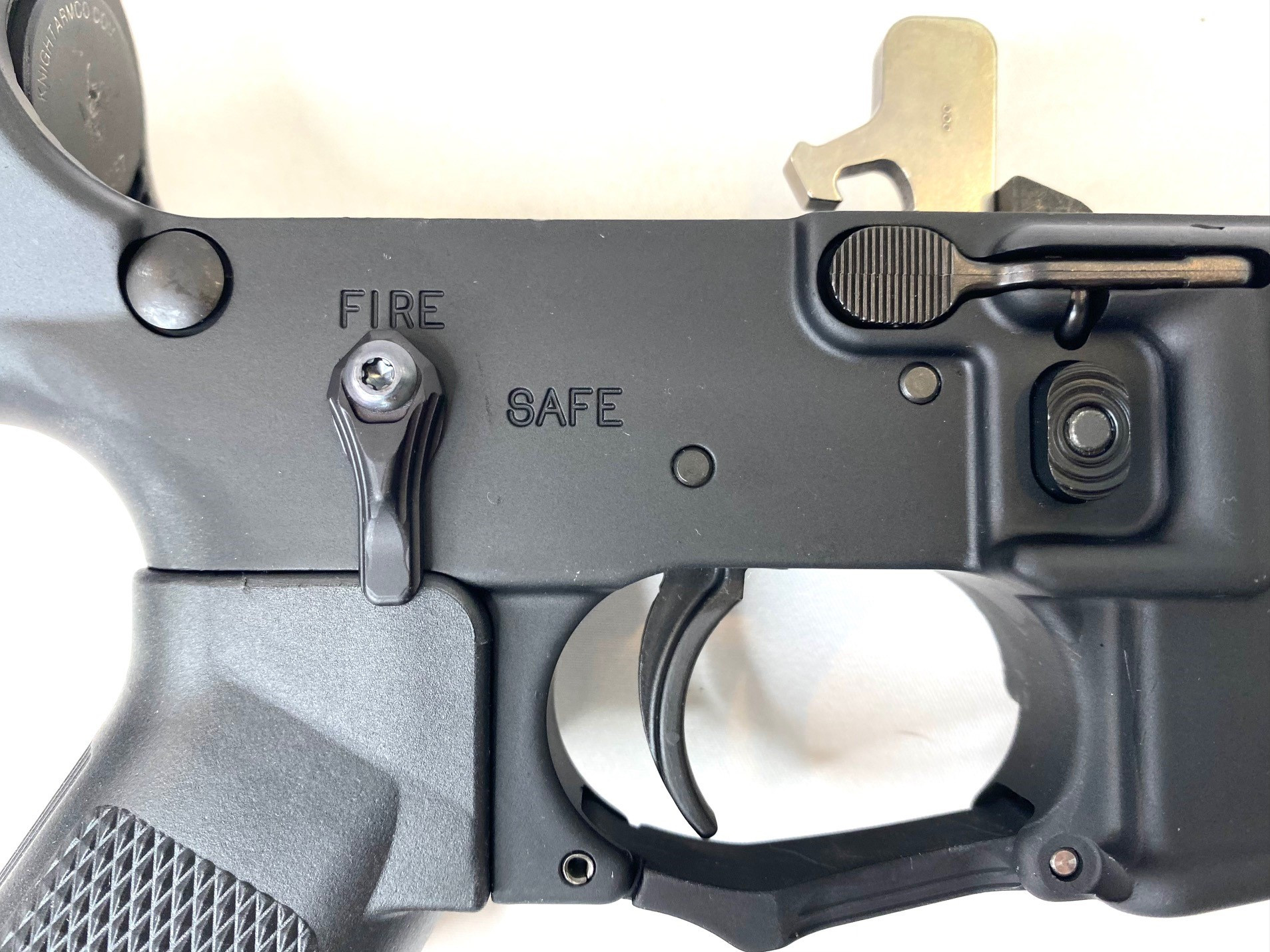 Knights Armament KAC SR-15 IWS Lower Receiver Assembly - SBR marked
