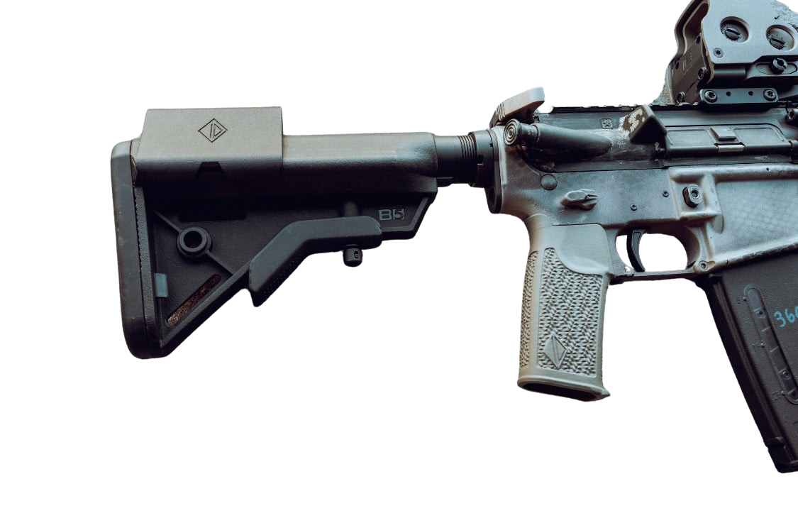 Irregular Defense FEER B5 Bravo Cheek Riser - 0.75" - Black and FDE