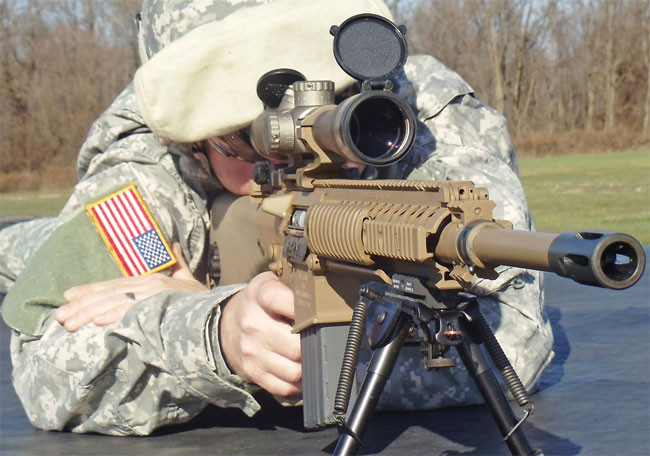 Griffin M110 Military Gate Lock Suppressor in FDE - MGL-110