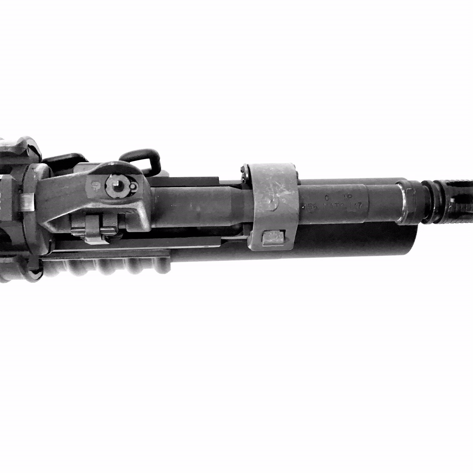 M203 mounting bracket for M203 grenade launcher or flare launcher from ...