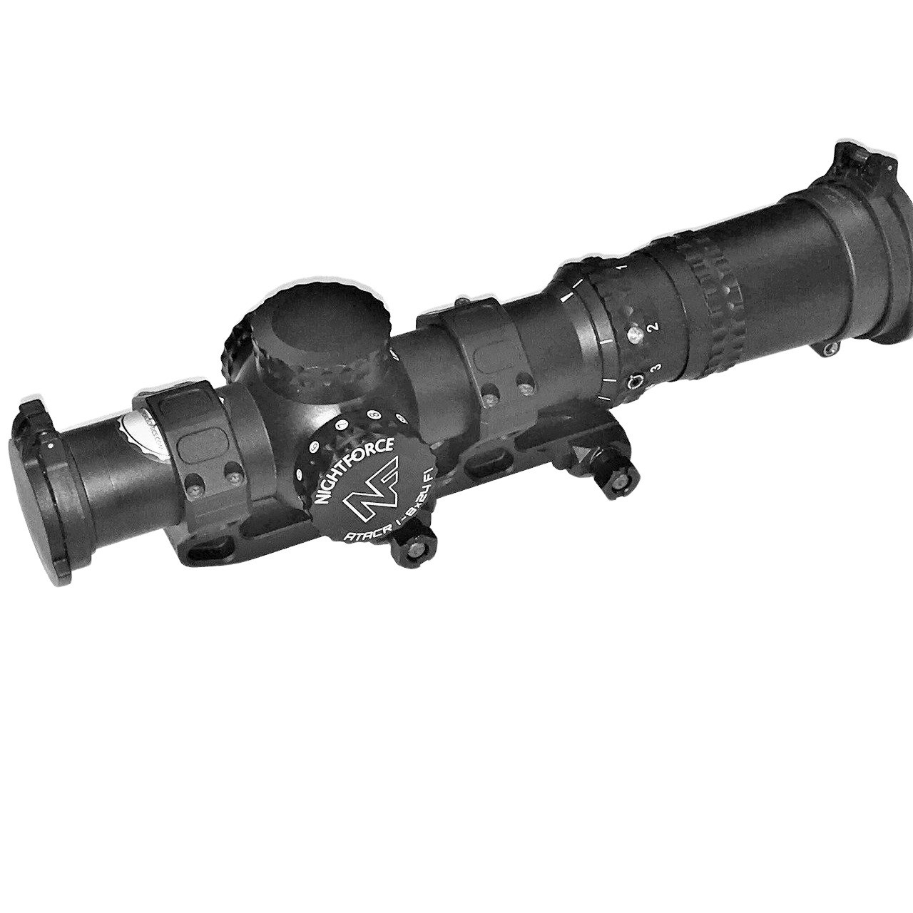 Nightforce ATACR 1-8x CQBR / LPVO Scope FC-DMx with Geissele Mount ...