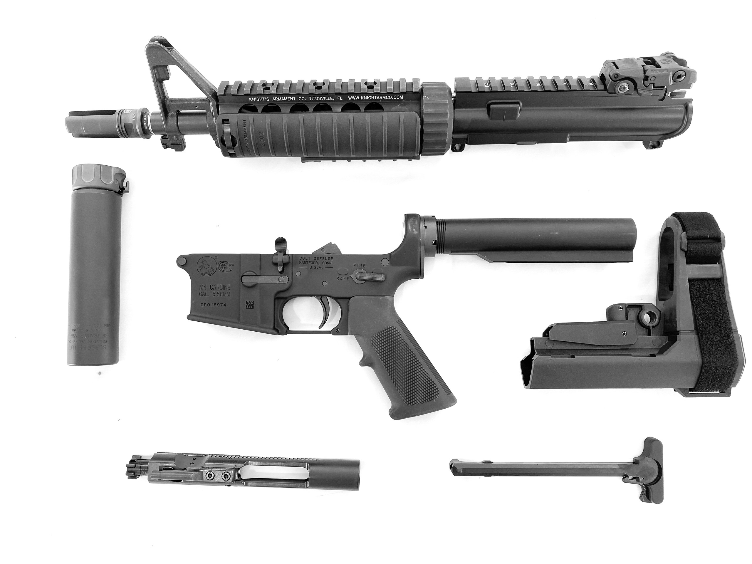 Mk18 Mod 0 LMT Custom CQBR Pistol Kit | For Sale Online - ships to your ...