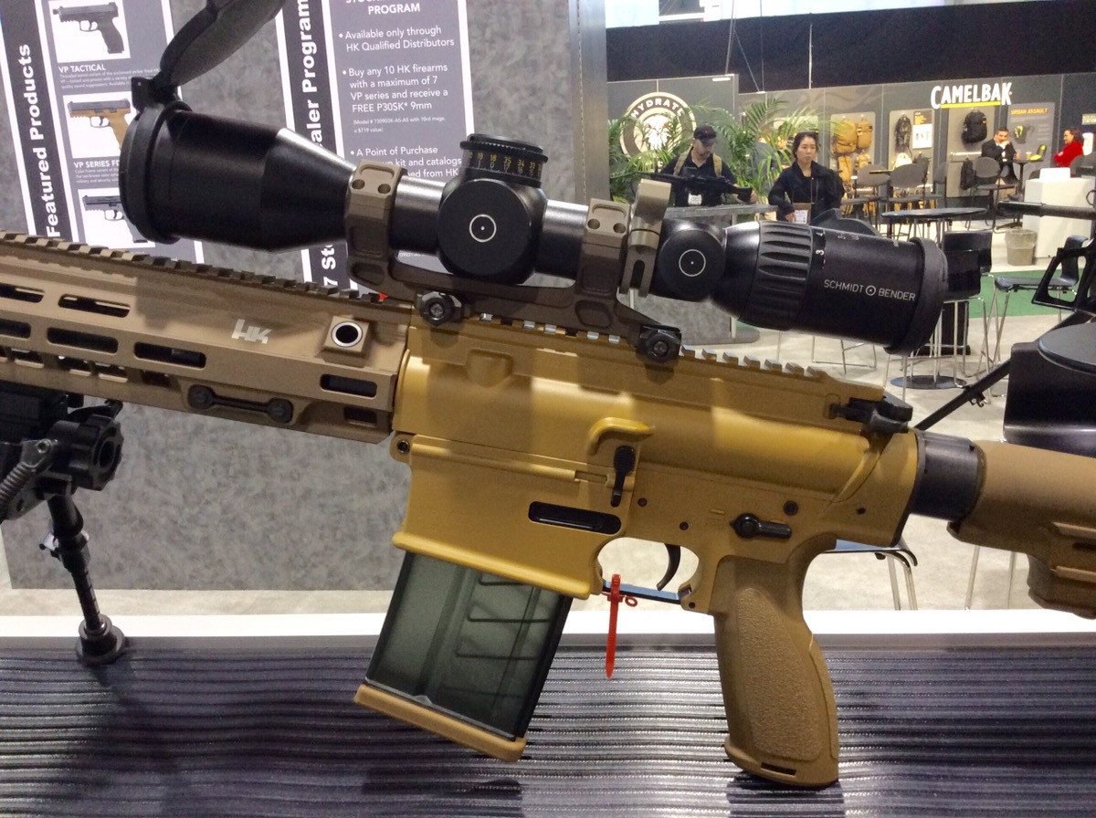 Schmidt & Bender 3-20x50 Ultra Short Scope with Illum. MSR2 ret. DT+ turret