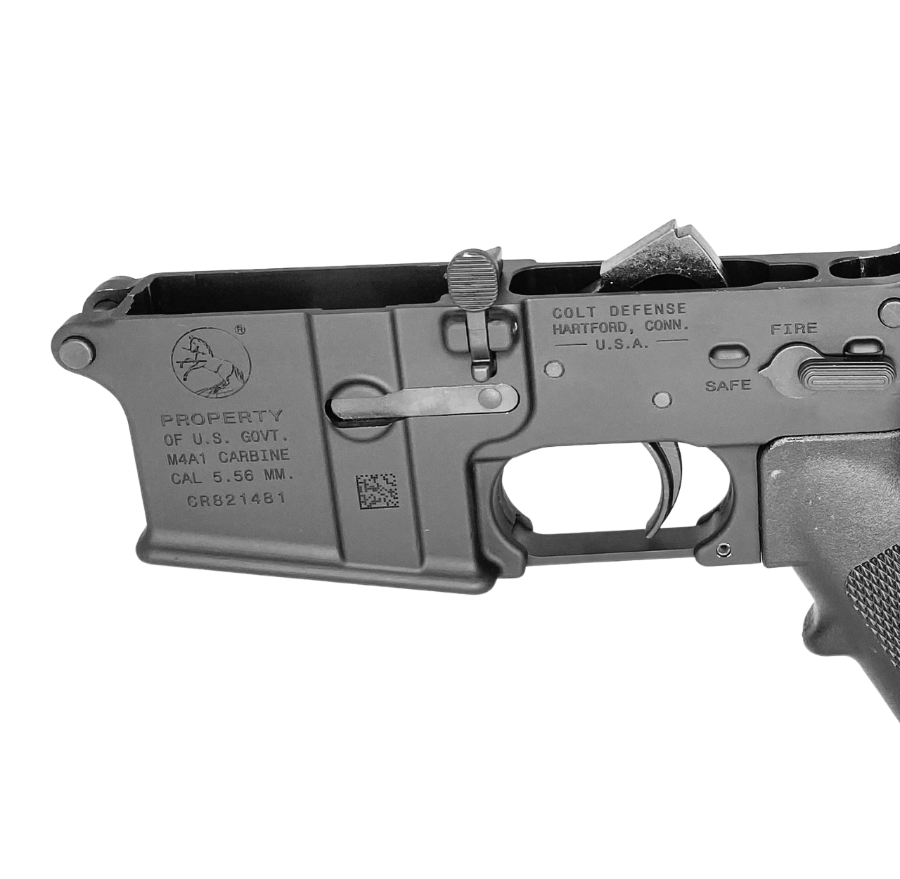 Colt M4A1 complete lower receiver US Gov't Property + UID label | Now ...