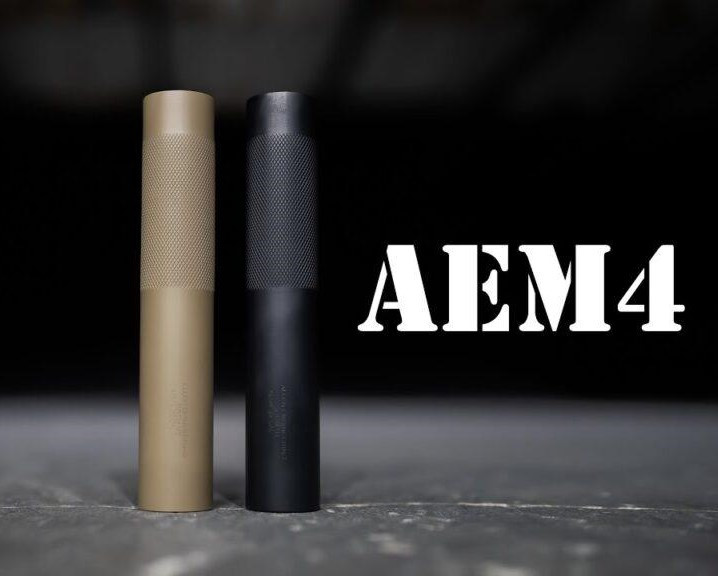 Allen Engineering AEM4 Suppressor — 5.56 SBR | Charlie's Custom Clones