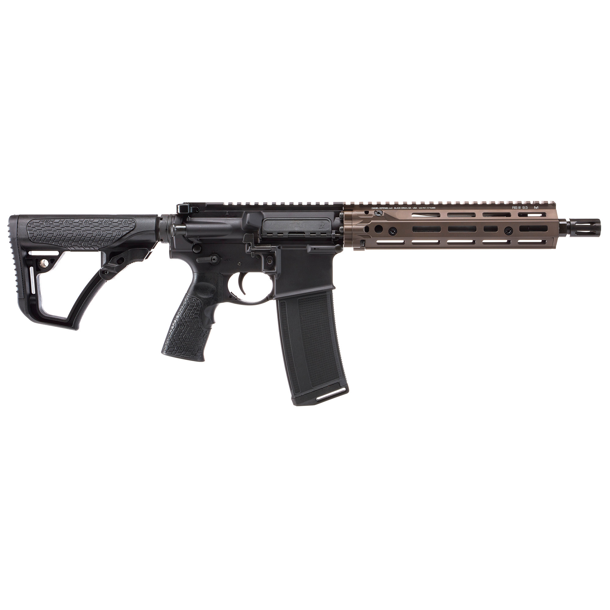 Daniel Defense DD Mk18 RIII 5.56 NATO 10.3" SBR - FDE
