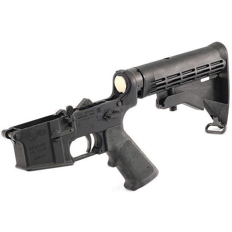 Colt M4 lower receiver, stripped, NOS, "LE" serial number, no QR code ...