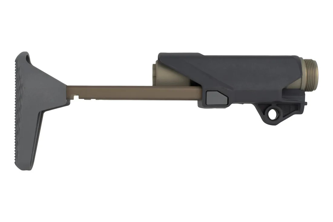 Q Shorty Stock for Mil-Spec AR-15 Lowers - black and
