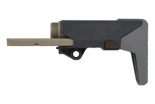 Q Shorty Stock for Mil-Spec AR-15 Lowers - black and