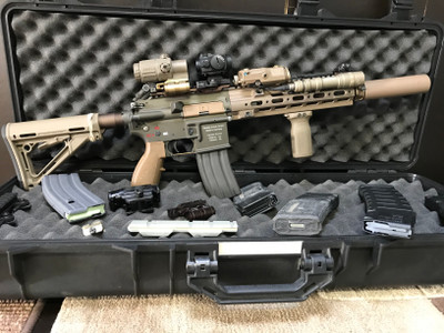 Surefire M600 Ultra Scout Light Weaponlight in Tan with M75 mount ...
