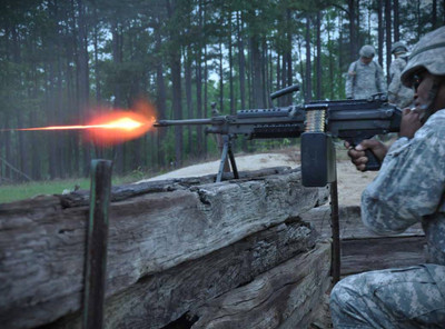FN M249 "Saw" machine gun flash hider