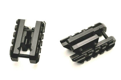 Dual Sided Picatinny Rail Mount for AR15/M4 Front Sight Block