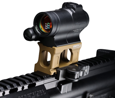 Unity Tactical FAST Micro-S - Aimpoint CompM5s/b, Duty RDS Riser Mount
