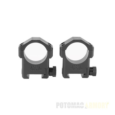 Badger Ordnance 30mm Scope Rings - High 1.125" 306-09