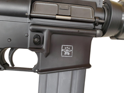 M16 Retro DOD Acceptance Rubber Stamp - DAS - Charlie's Custom Clones