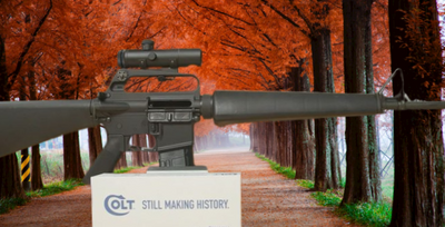 Colt Retro 4x Carry Handle Mounted Scope - AR15 and M16A1