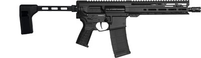 CMMG Dissent Mk4 5.56 NATO 10.5" Bufferless Pistol - Armor Black
