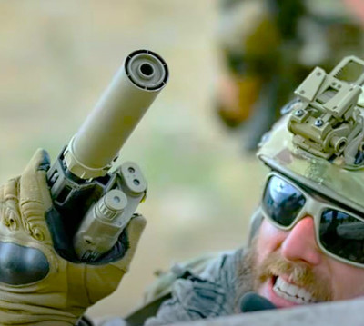 SureFire SOCOM RC3 Fast-Attach 5.56 NATO Suppressor - Dark Earth (DE)