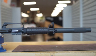 Gordon Carbine matched set AEM M4 Black Suppressor and 14.5" barrel