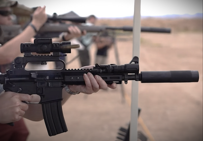 Allen Engineering AEM3 "K" model 5.56 Suppressor