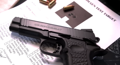 Wilson Combat SFT9 4.25" 9mm Pistol 15-Round - Black