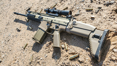 FN SCAR 17S NRCH (Heavy) - 7.62 - FDE | For Sale at Charlie's