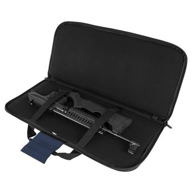 28" SubGun Pistol Case for AR, AK pistols in Blue with Black trim from VISM