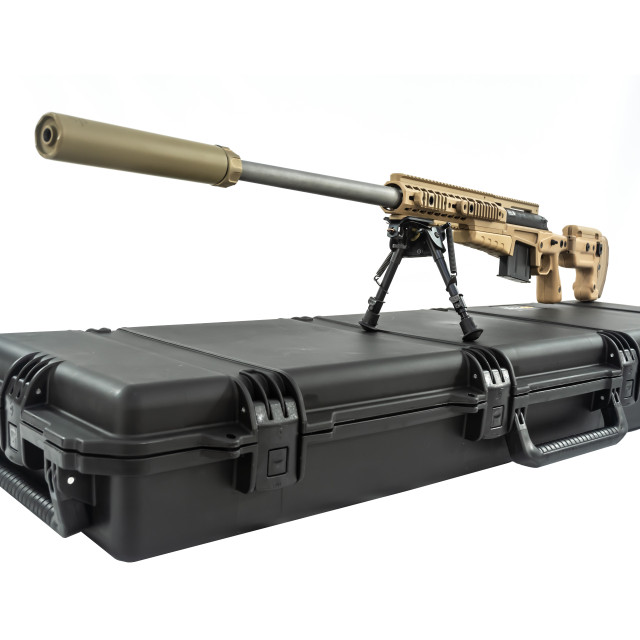 Mk13 Mod 7 Sniper Rifle US Navy Crane Full Deployment Kit