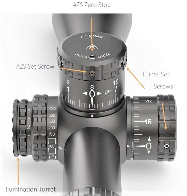 Arken SH4 Gen2 4-16x50mm FFP riflescope MIL VPR reticle, Illuminated ...