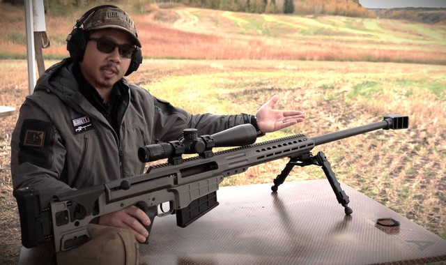 Barrett MRADELR .416 Barrett 36" Rifle - Flat Dark Earth (19612)