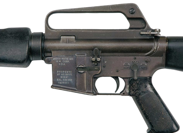 Mil-Spec M16A1 Lower - Stripped "Hydra-Matic" Clone Receiver - Gray ...