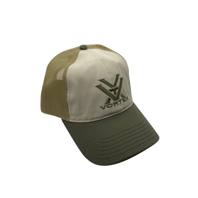 Vortex tan logo cap