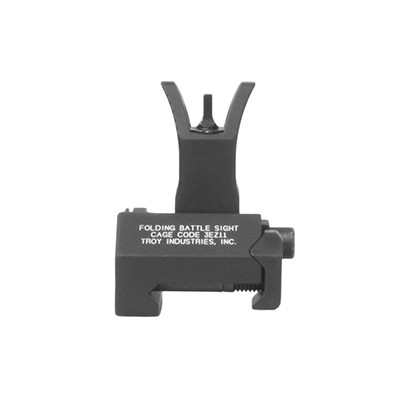 Troy Front Folding M4 Style Battle Sight BUIS - black