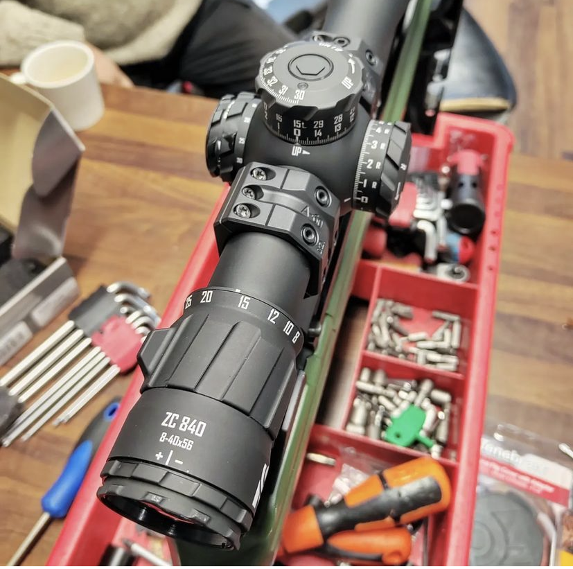 Zero Compromise ZCO 8-40 ZC840 Extreme Long Range Precision Scope ...