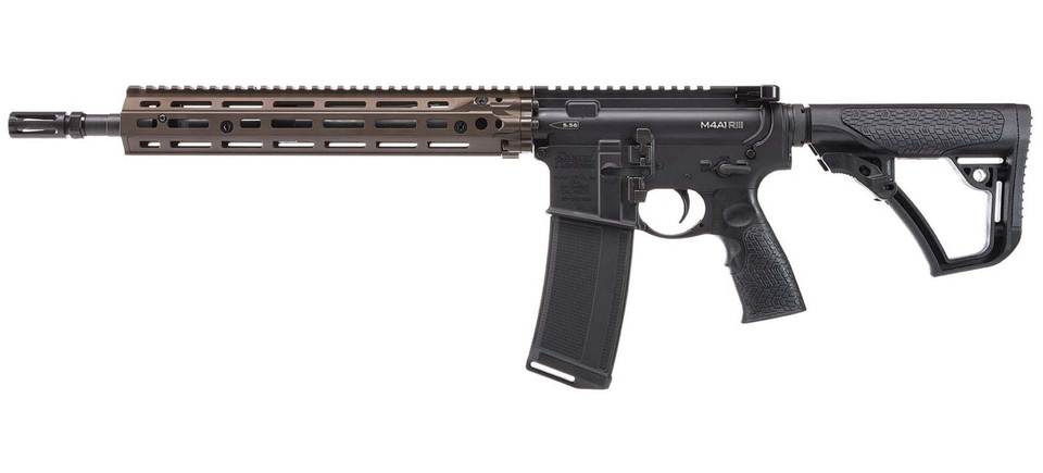 Daniel Defense DD M4A1 RIII Rifle - MLOK rail - 14.5" pinned - FDE ...