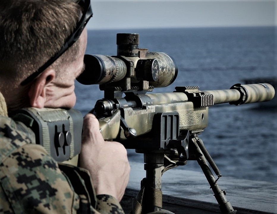DD Ross M40A3/A5 Remington 700 SA USMC Scope Mount - 30 MOA