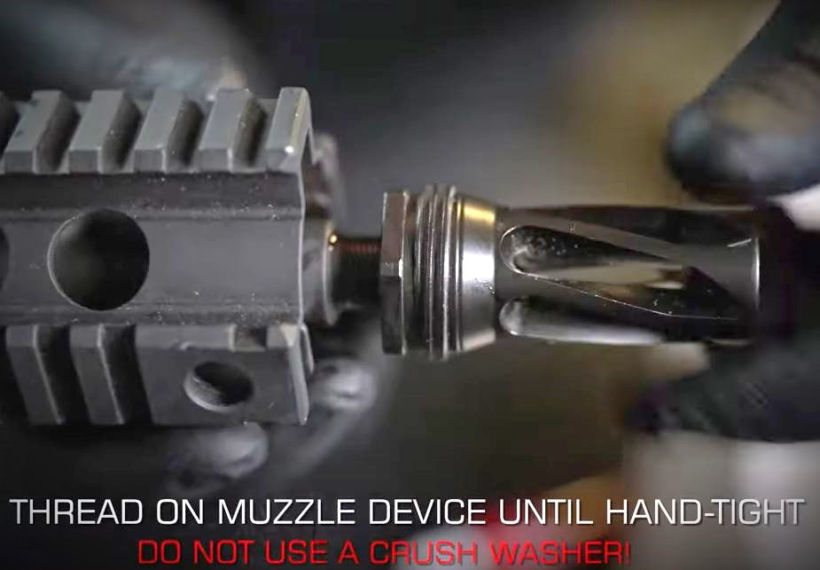 HUXWRX Flash Hider 556 QD 1/2-28 (1677)